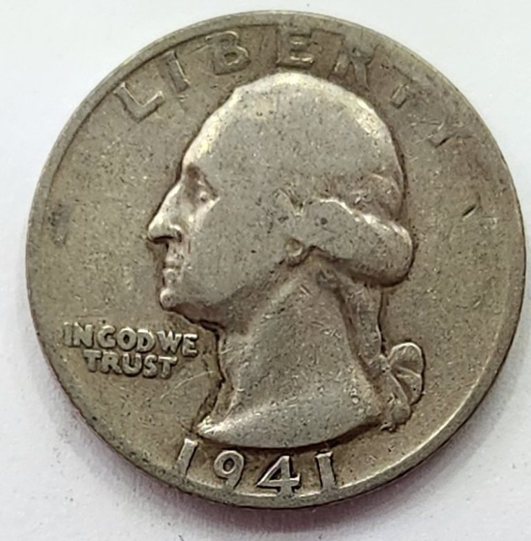 1941 Washington Quarter Value Guide: Error Coins, Rare Varieties ...